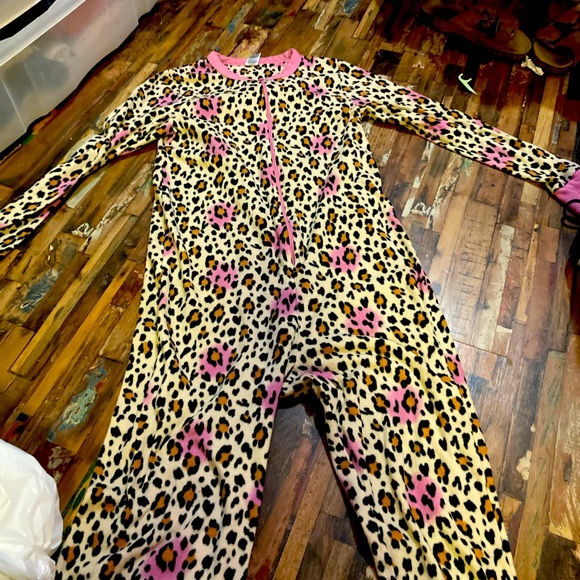 Intimates & Sleepwear | Woman Cheetah Print Onesie | Poshmark